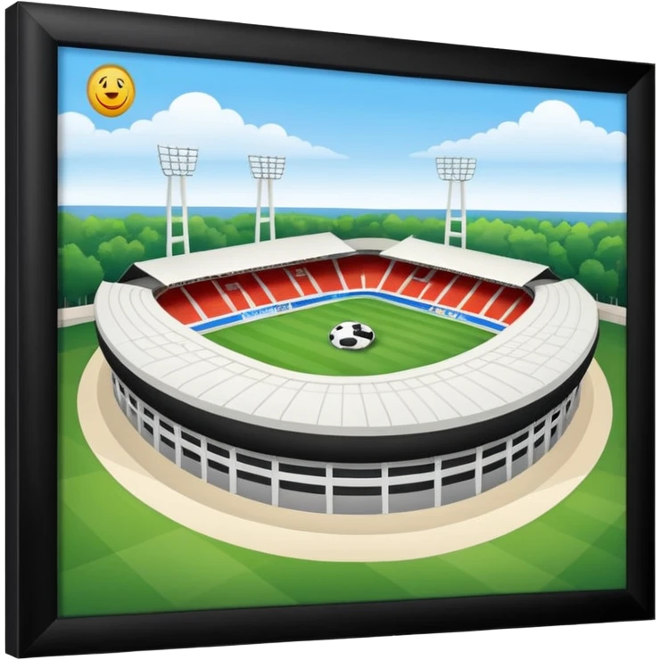 NSK Olimiyskiy stadium emoji | AI Emoji Generator