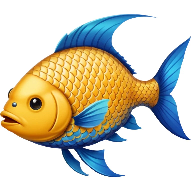 High resolution of full body fish without distorted , no extra hybrid ...