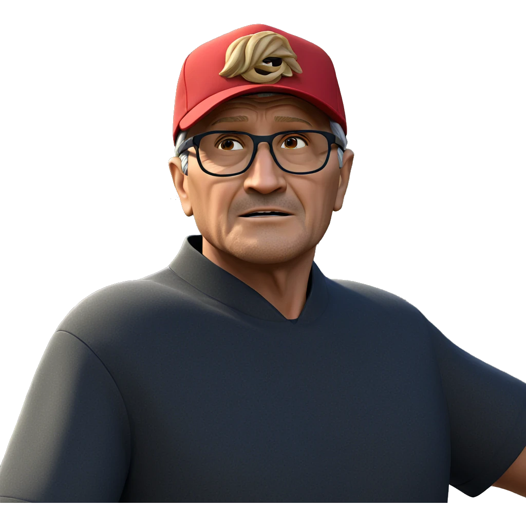 cool dude in nature emoji | AI Emoji Generator