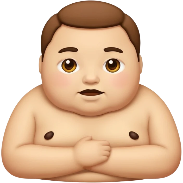 Fat emoji | AI Emoji Generator