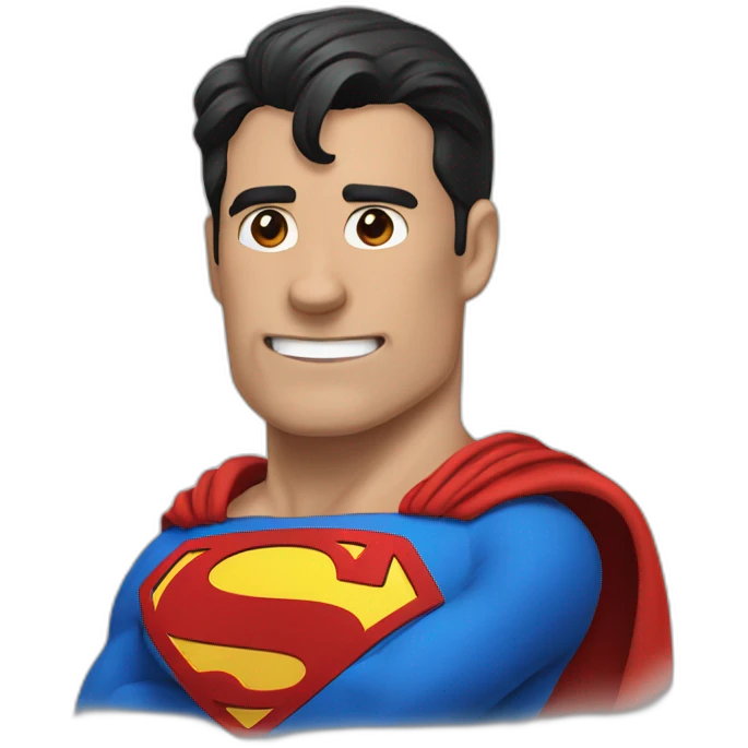 superman emoji | AI Emoji Generator