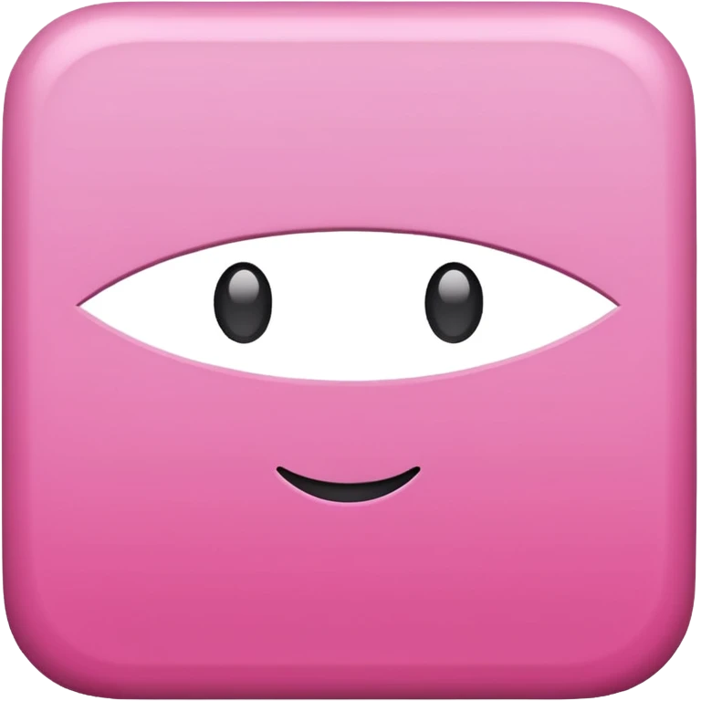 pink square emoji | AI Emoji Generator