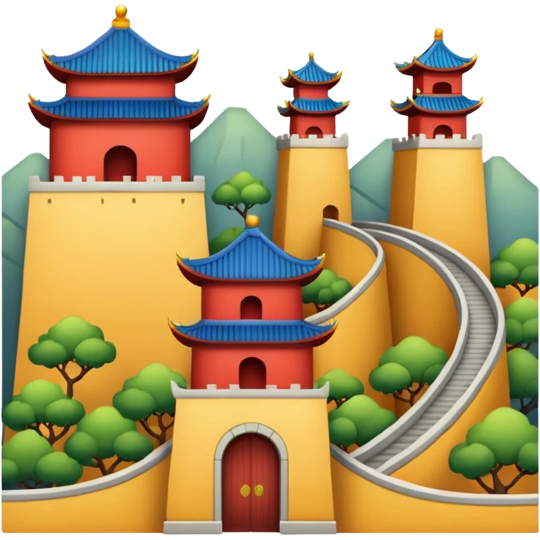 Chinese walls emoji | AI Emoji Generator