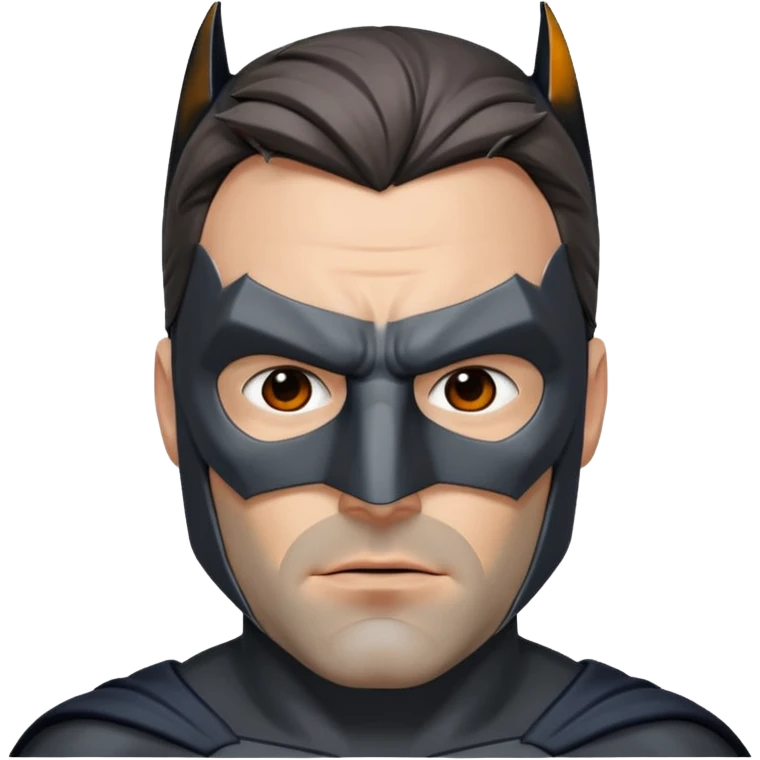 ben affleck batman with mask emoji | AI Emoji Generator