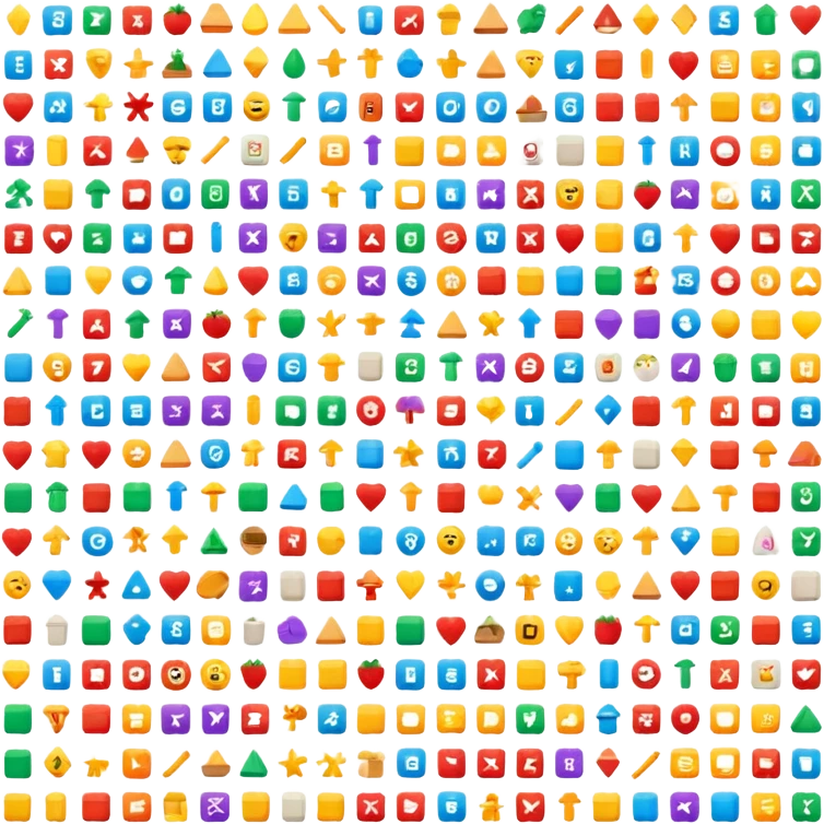 Generate an emoji of 999 symbols emoji | AI Emoji Generator