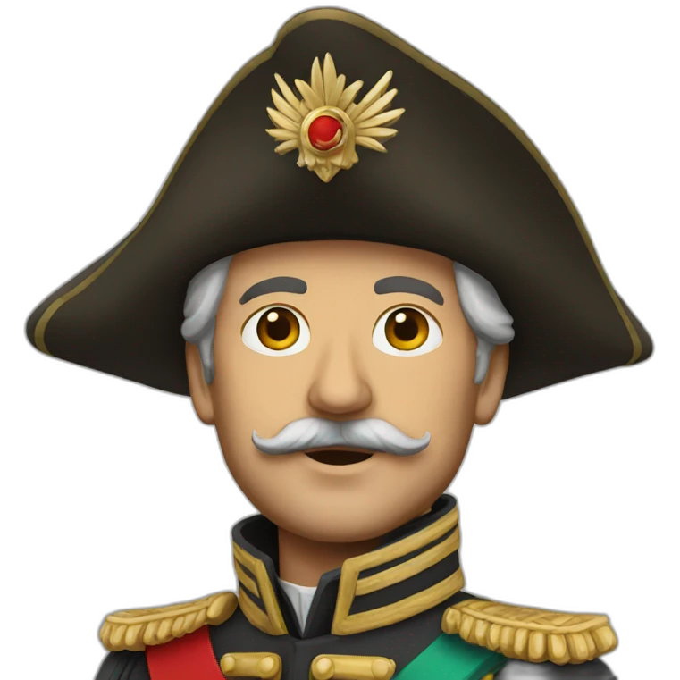 Italian General emoji | AI Emoji Generator
