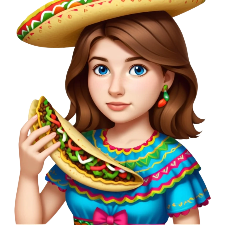 Taco Aficionado emoji | AI Emoji Generator