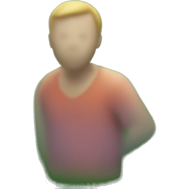 solitary figure in soft focus emoji | AI Emoji Generator