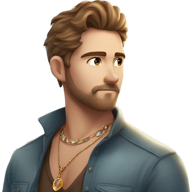 cool guy with necklace emoji | AI Emoji Generator