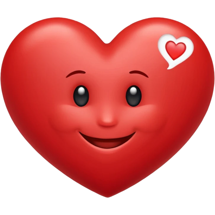 Smiling heart with “I love my QSI Family emoji | AI Emoji Generator