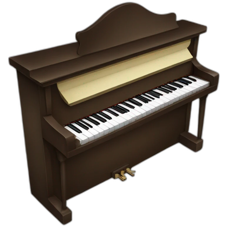 Piano à queue emoji | AI Emoji Generator
