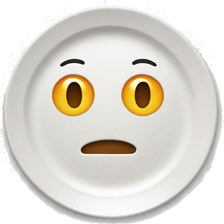 plate with no food emoji | AI Emoji Generator