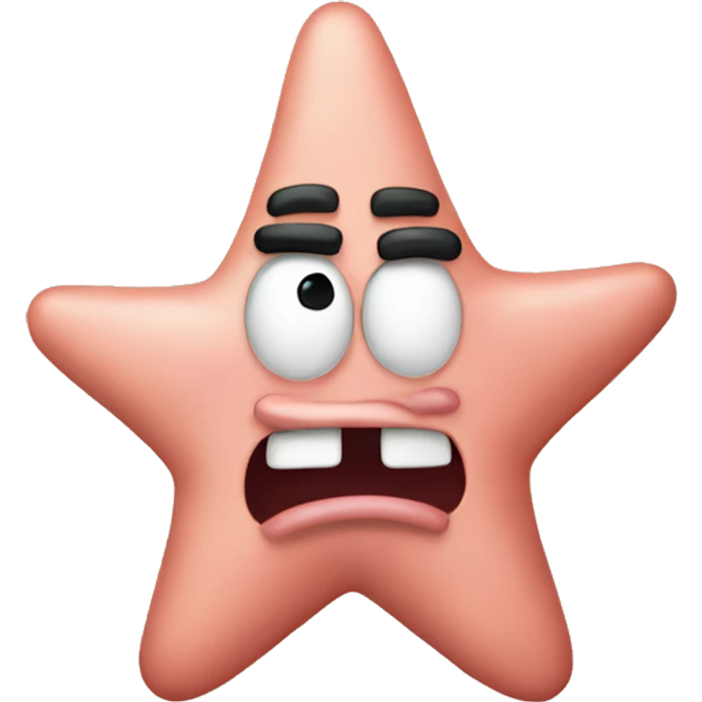 Patrick star emoji | AI Emoji Generator