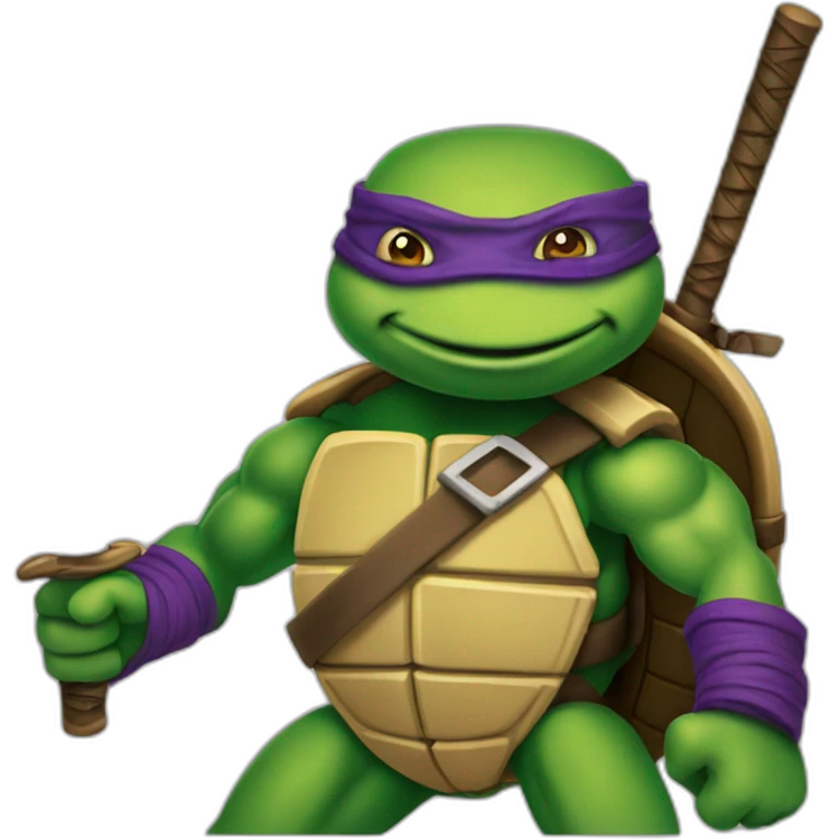 mutant teenage ninja turtle donatello emoji | AI Emoji Generator
