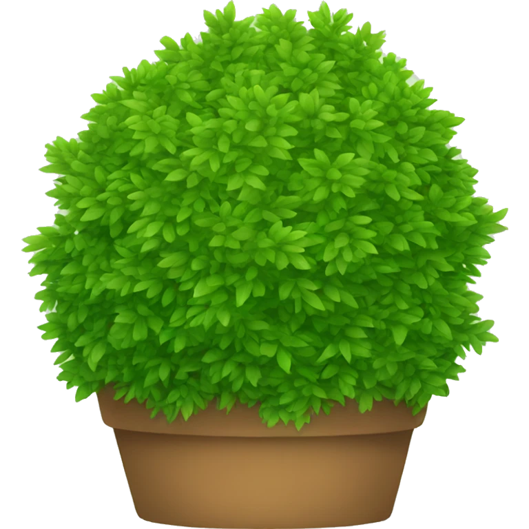 Hedge in pot emoji | AI Emoji Generator