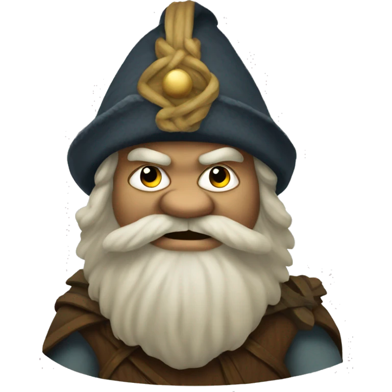 Pepe emoji dressed as an accurately depicted norse mythology dwarf ...