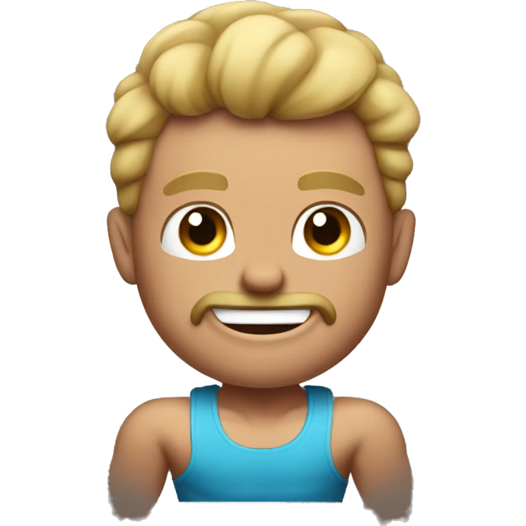Muscle Man emoji | AI Emoji Generator