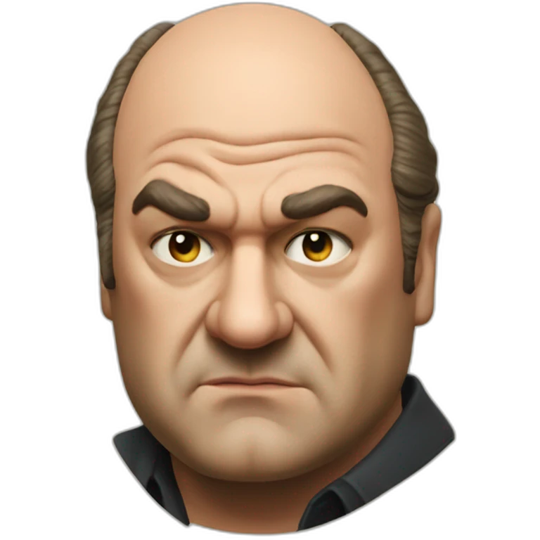 Angry tony soprano emoji | AI Emoji Generator
