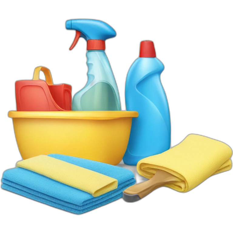 cleaning kit emoji | AI Emoji Generator