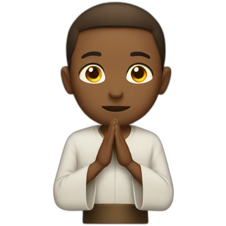 pray emoji | AI Emoji Generator