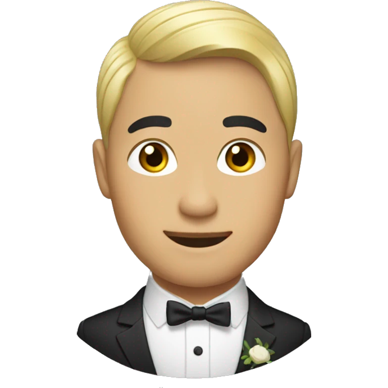 "An Asian groom." emoji | AI Emoji Generator