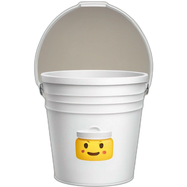 a bucket with mayonnaise emoji | AI Emoji Generator