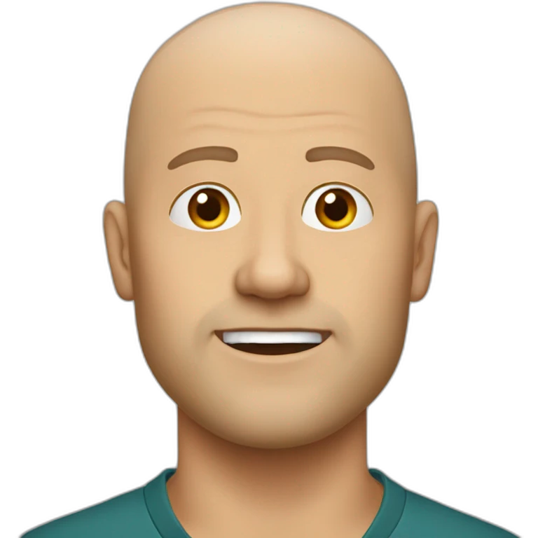 david goggin bald emoji | AI Emoji Generator