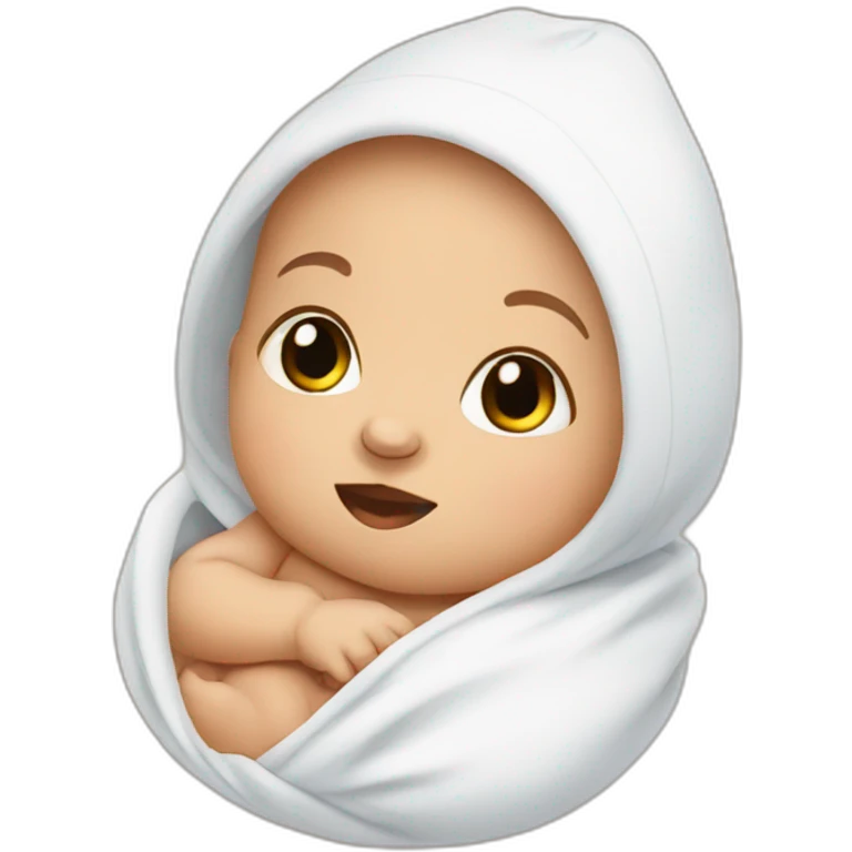 A newborn baby emoji | AI Emoji Generator