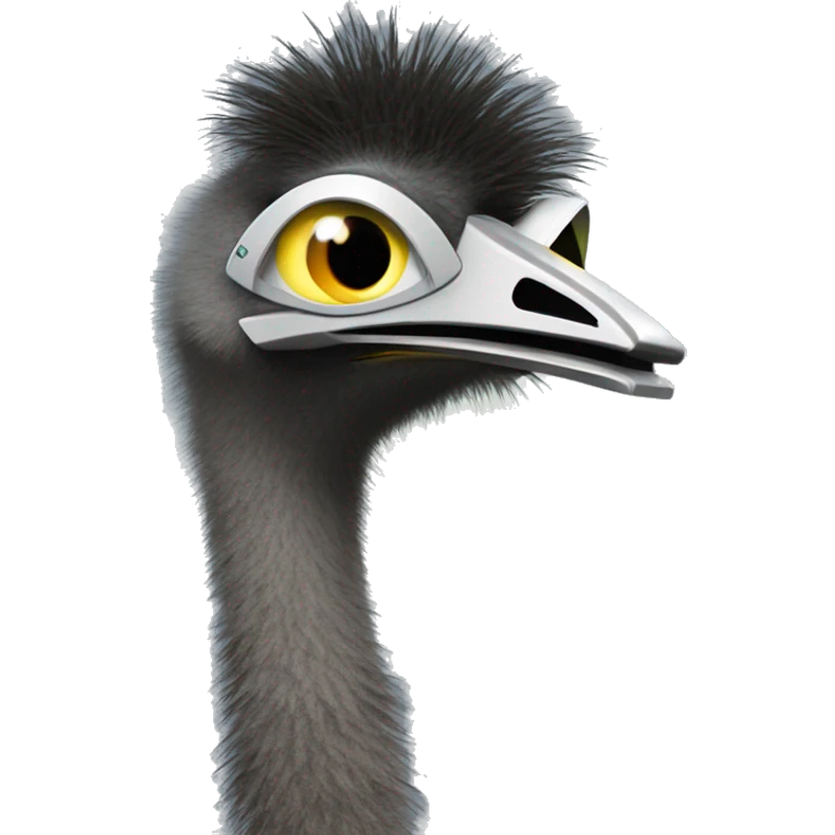 emu wit emergency light emoji | AI Emoji Generator