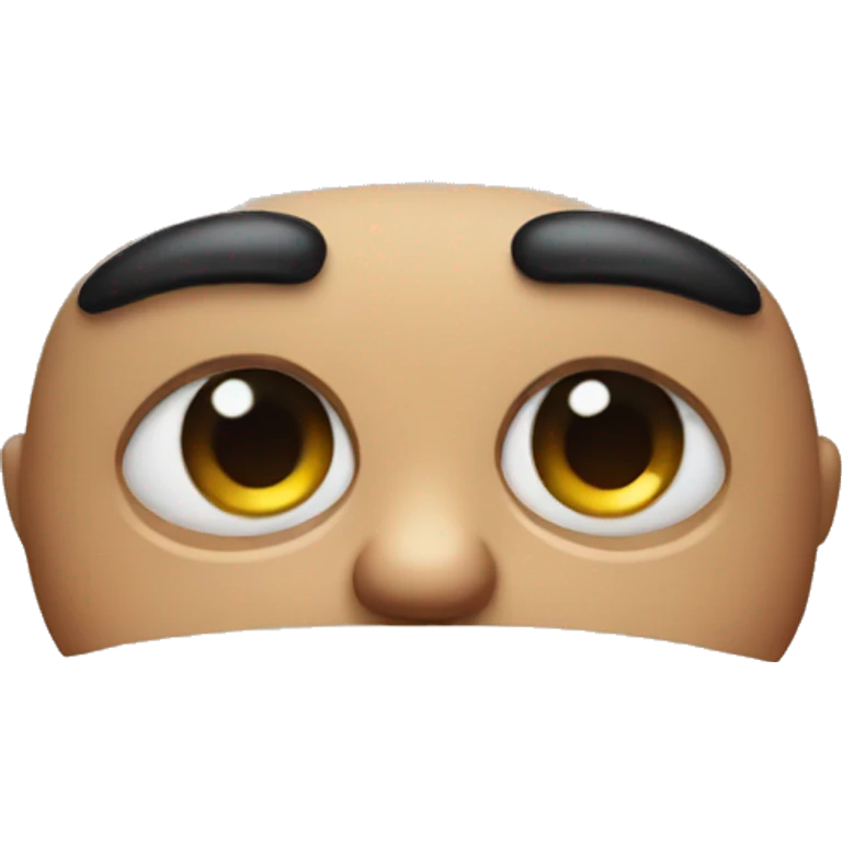 Emoji giving side eye emoji | AI Emoji Generator