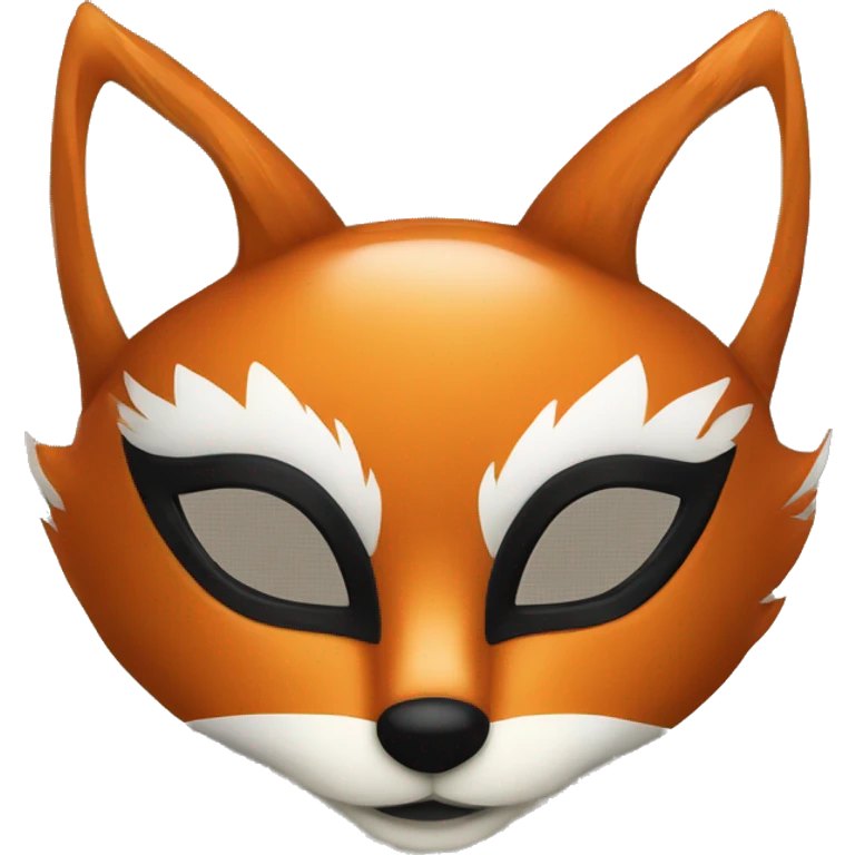 Fox masquerade mask emoji | AI Emoji Generator