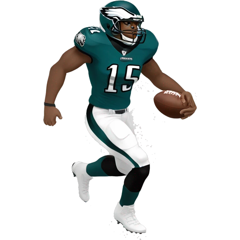 eagles football player defeating commanders football player emoji | AI ...