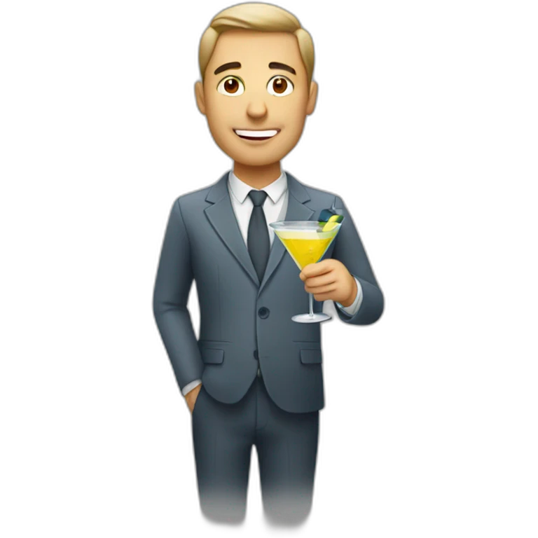 man who drink martini emoji | AI Emoji Generator