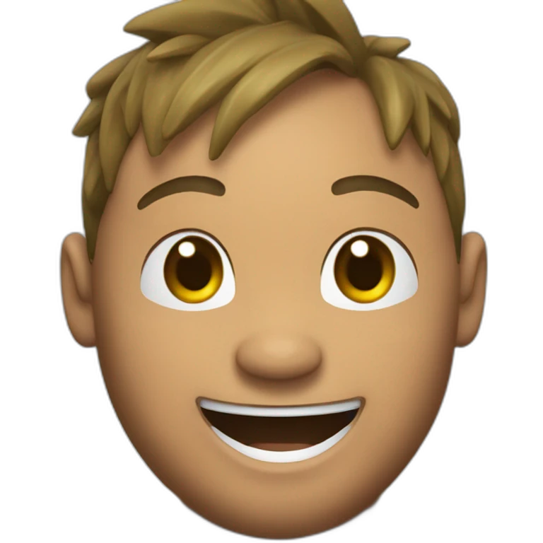 Neymar jr, fat belly, laugh emoji | AI Emoji Generator