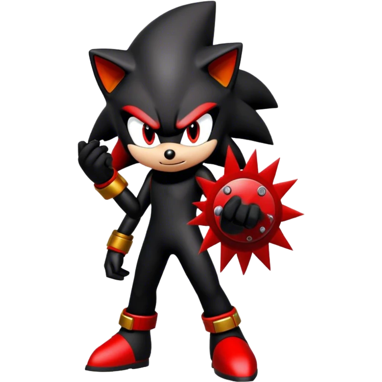 Shadow the Hedgehog emoji | AI Emoji Generator