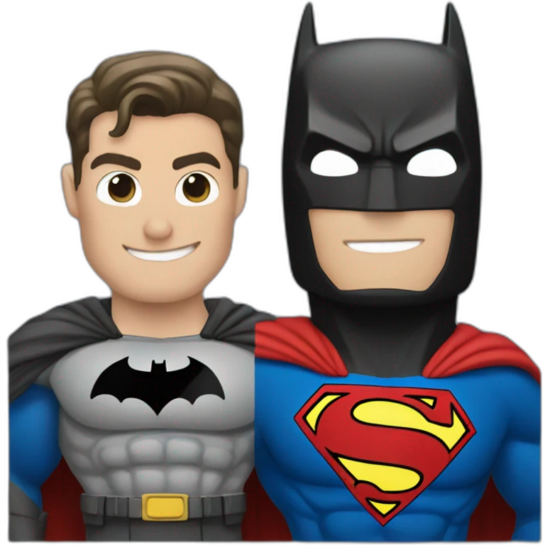 batman and superman emoji | AI Emoji Generator