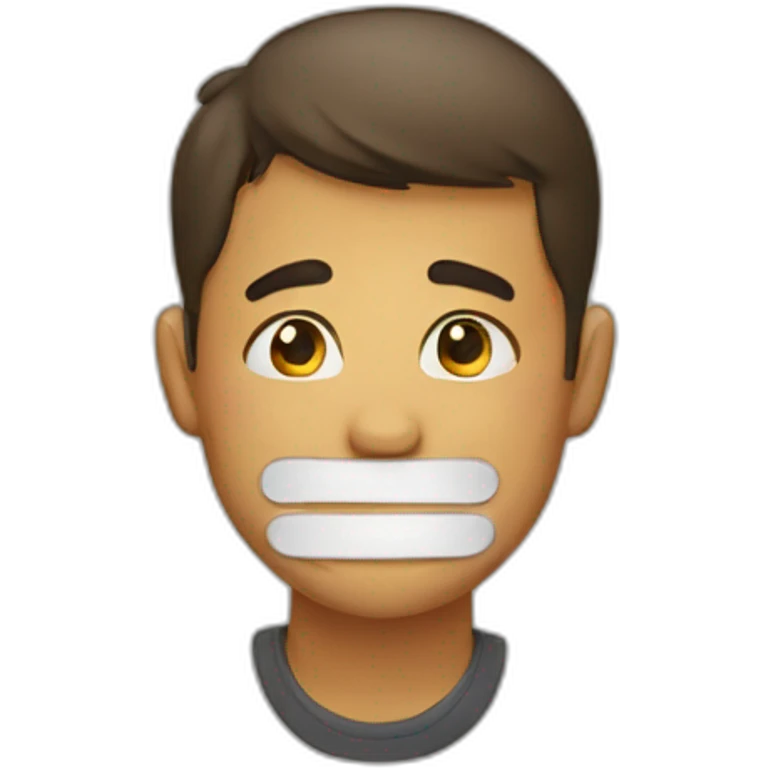 An emoji of a person covering their mouth emoji | AI Emoji Generator