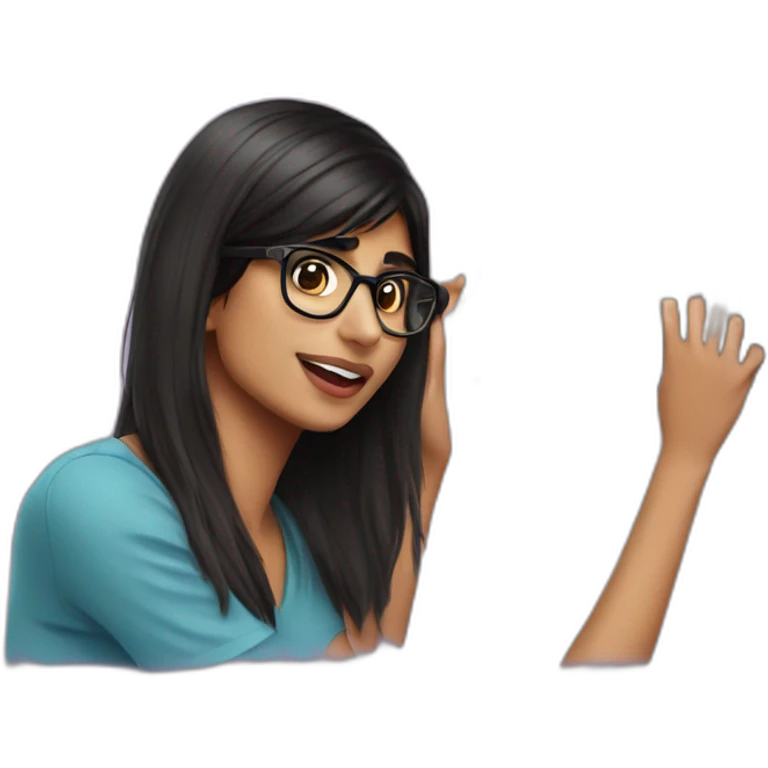 mia khalifa filming emoji | AI Emoji Generator
