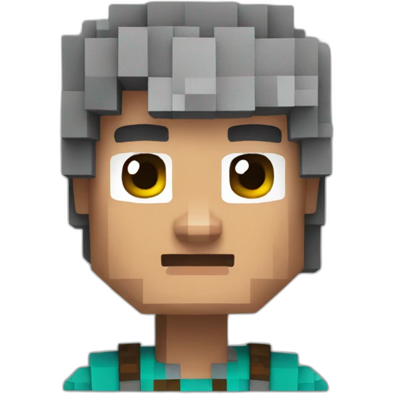 steve in minecraft emoji | AI Emoji Generator
