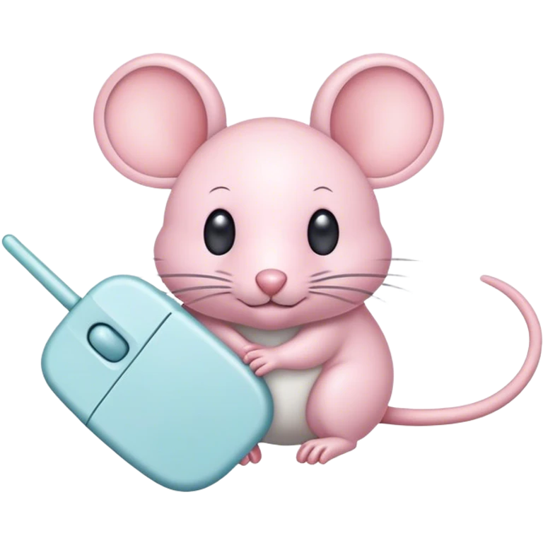 pastel mouse cursor emoji | AI Emoji Generator