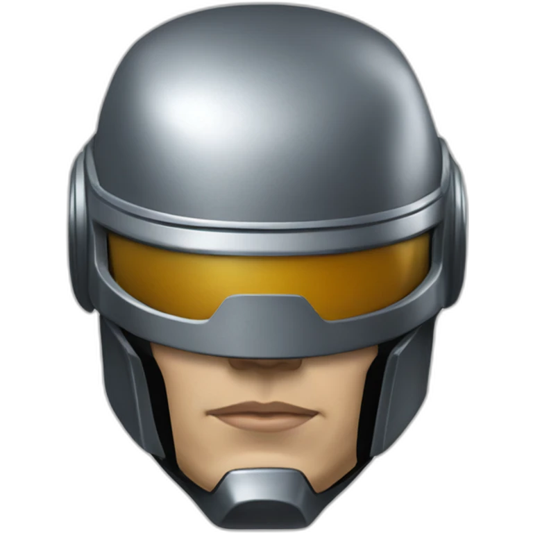 robocop head helmet emoji | AI Emoji Generator