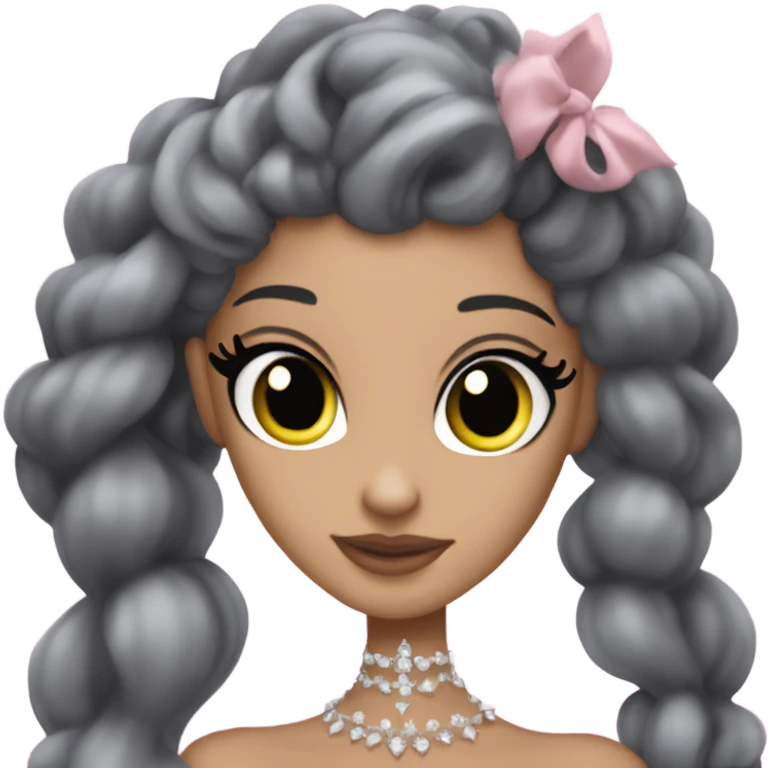 ariana grande as galinda in the wicked movie emoji | AI Emoji Generator