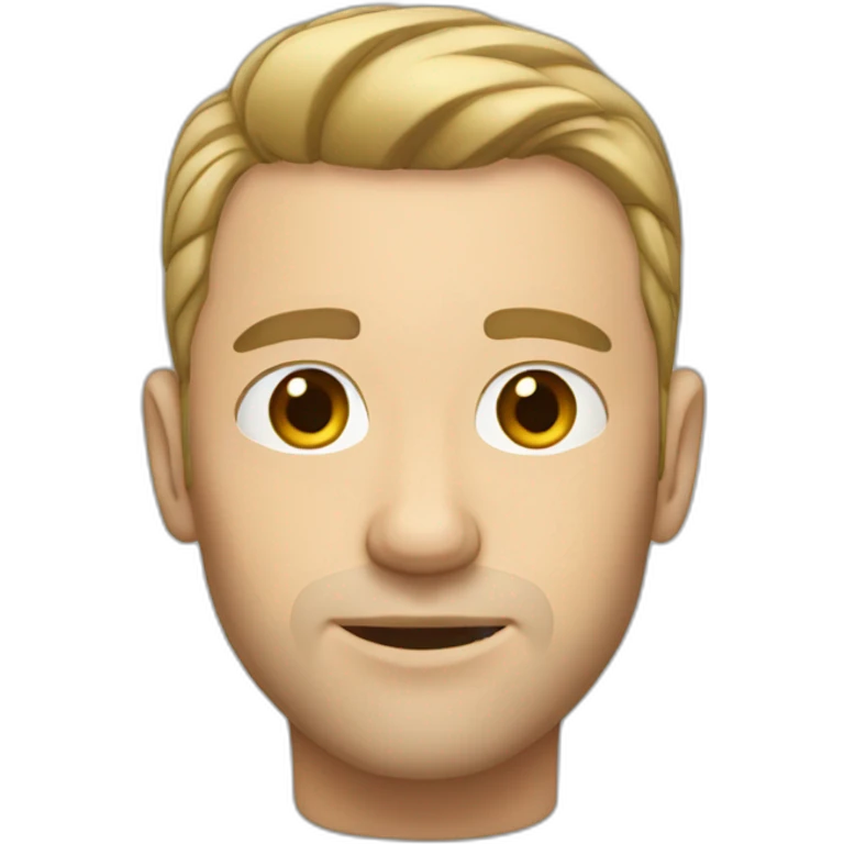 white man with stubble and undercut emoji | AI Emoji Generator