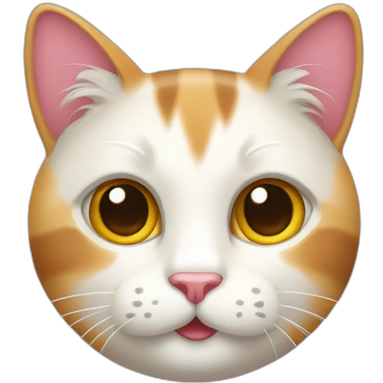 three color cat emoji | AI Emoji Generator