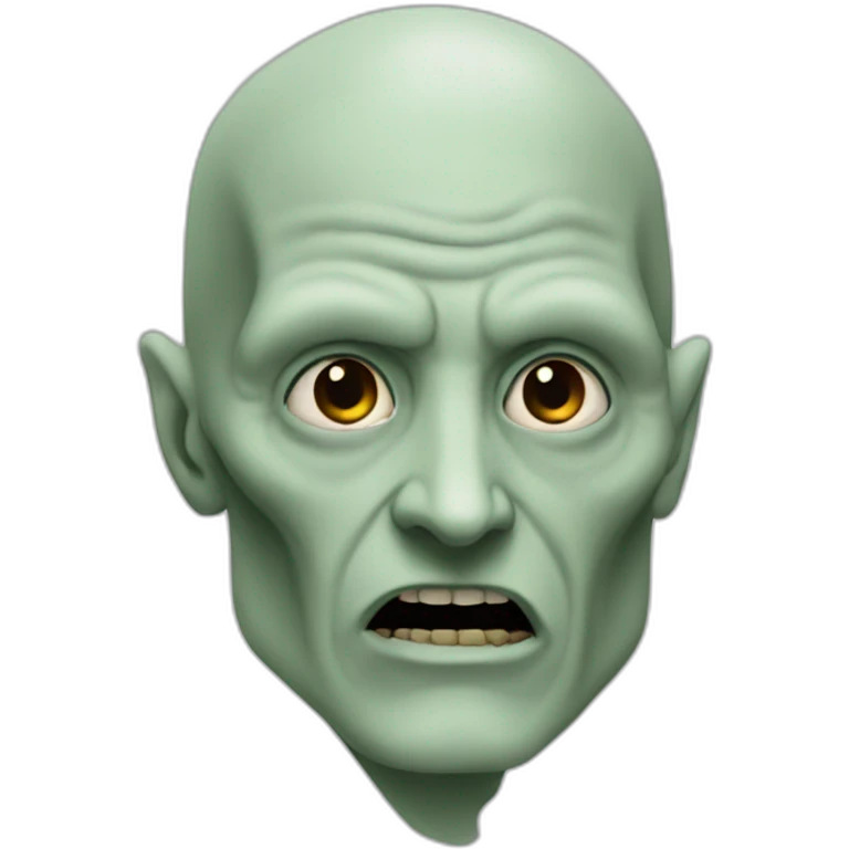 Voldemort with a nose emoji | AI Emoji Generator
