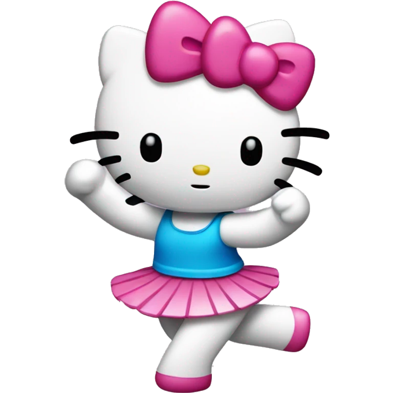 Hello kitty dancing emoji | AI Emoji Generator