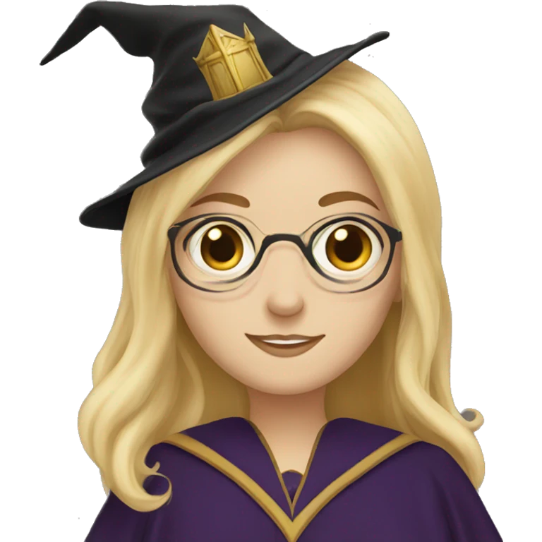 blonde hogwarts wizard emoji | AI Emoji Generator