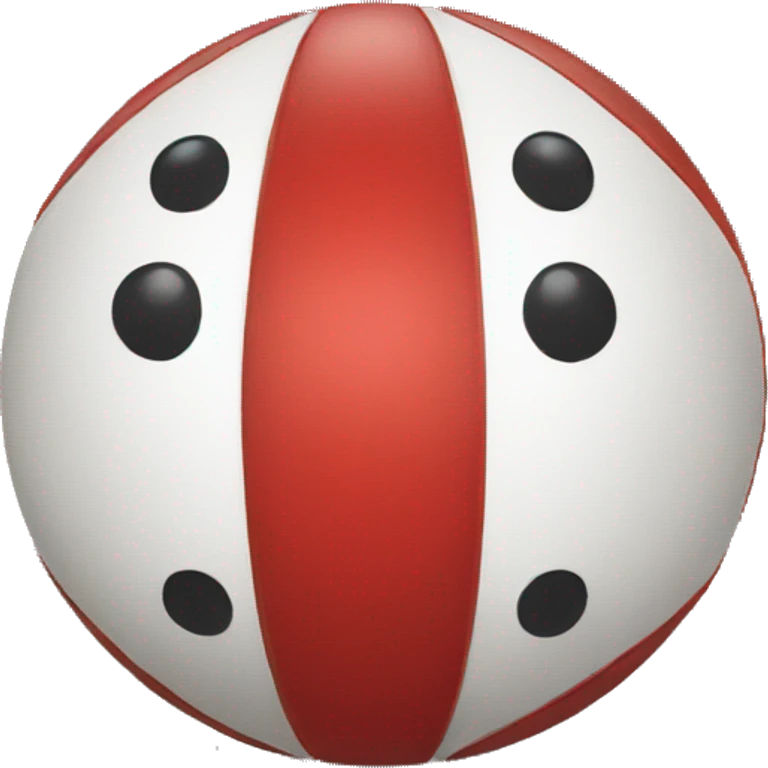 RED BALL emoji | AI Emoji Generator