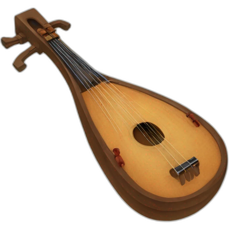kemençe traditional music instrument at trabzon emoji | AI Emoji Generator