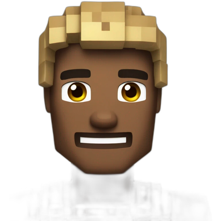Steve from Minecraft emoji | AI Emoji Generator